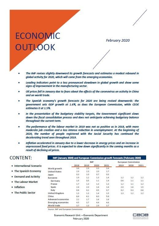 Economic outlook - February 2020|CEOE