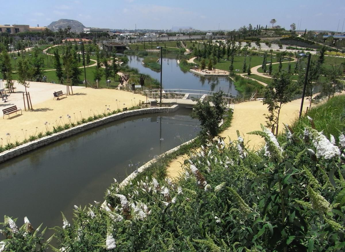 La Marjal, un parque urbano inundable diseñado para mitigar los efectos ...